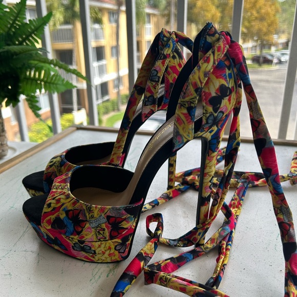 Shoe Dazzle | Shoes | Multi Colored Stilettos | Poshmark